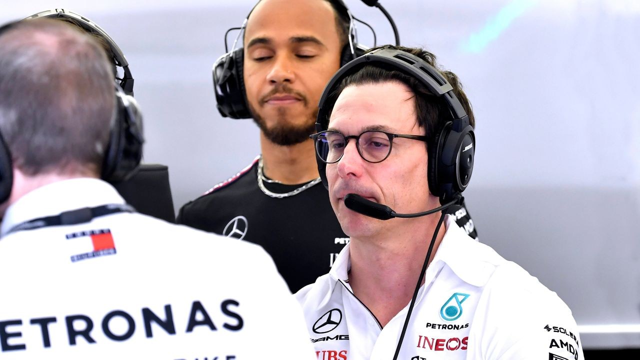 Angry Lewis Hamilton Annoys Mercedes Boss Toto Wolff By Playing Blame Game With Sergio Perez ...