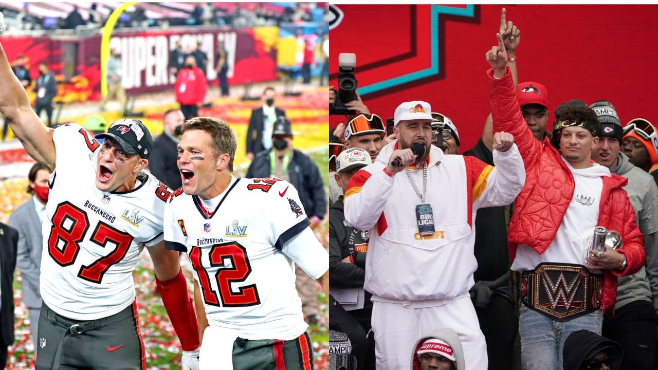 “Don’t Think They’ll Catch Up”: Rob Gronkowski Doesn’t Believe Patrick Mahomes & Travis Kelce ...