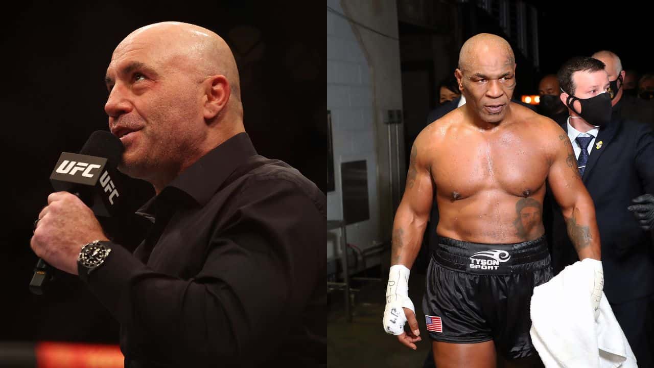 Despite His Scary Persona, Joe Rogan Backed Mike Tyson Against Fan ...