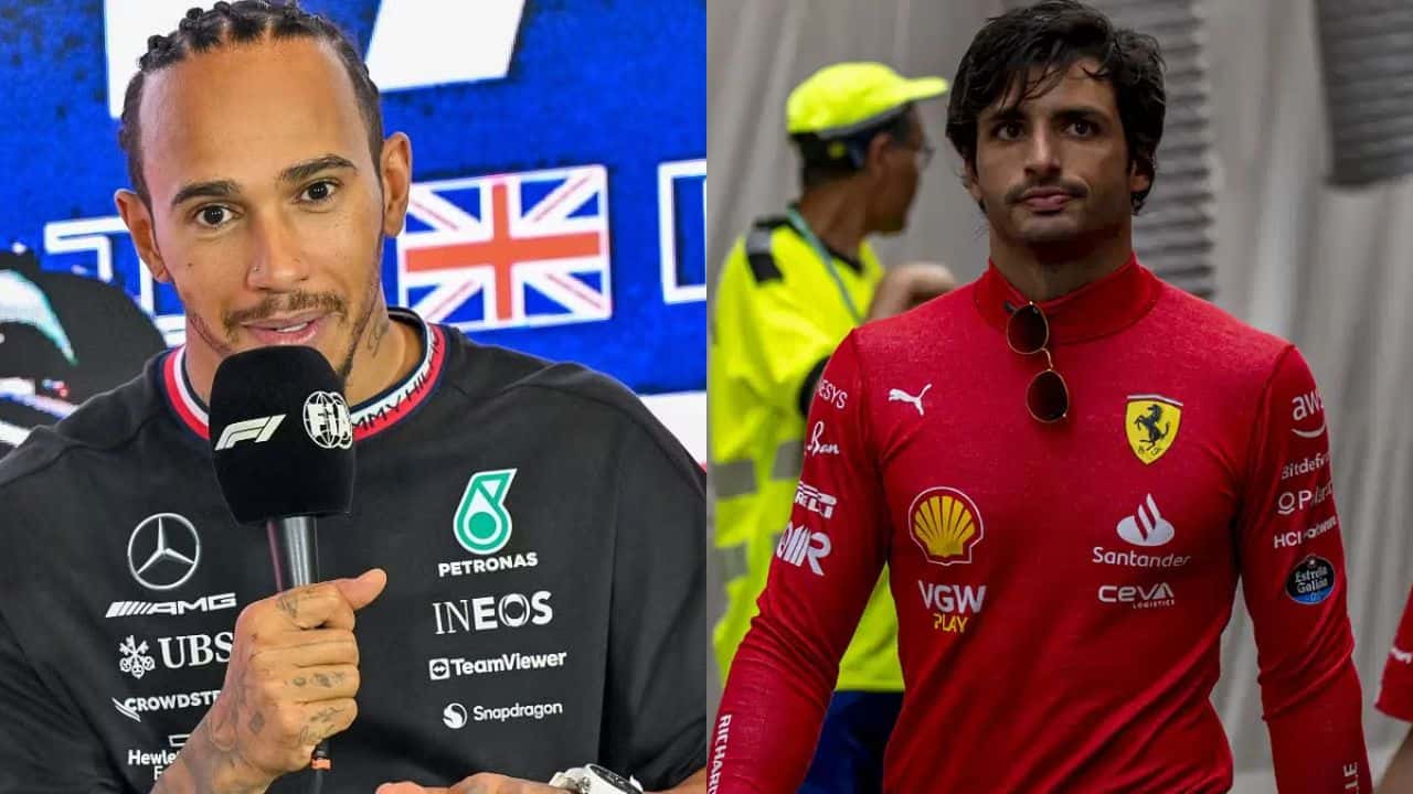 With No Contract in Place Yet, Carlos Sainz Reveals His Desire to Team Up With Lewis Hamilton ...