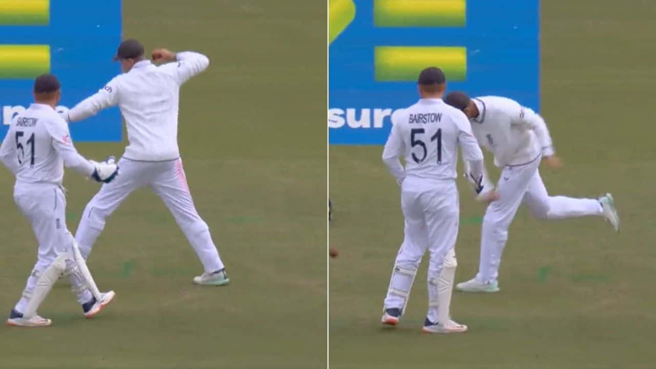 Here's Why Joe Root Threw Ball In Anger After Grabbing A Catch To ...