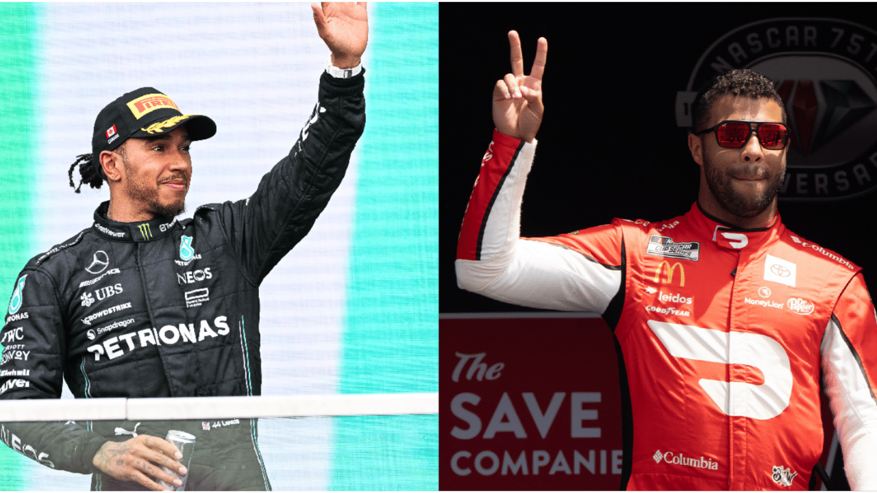 Bubba Wallace’s Spotter Picks Lewis Hamilton as NASCAR’s Next Shane Van ...
