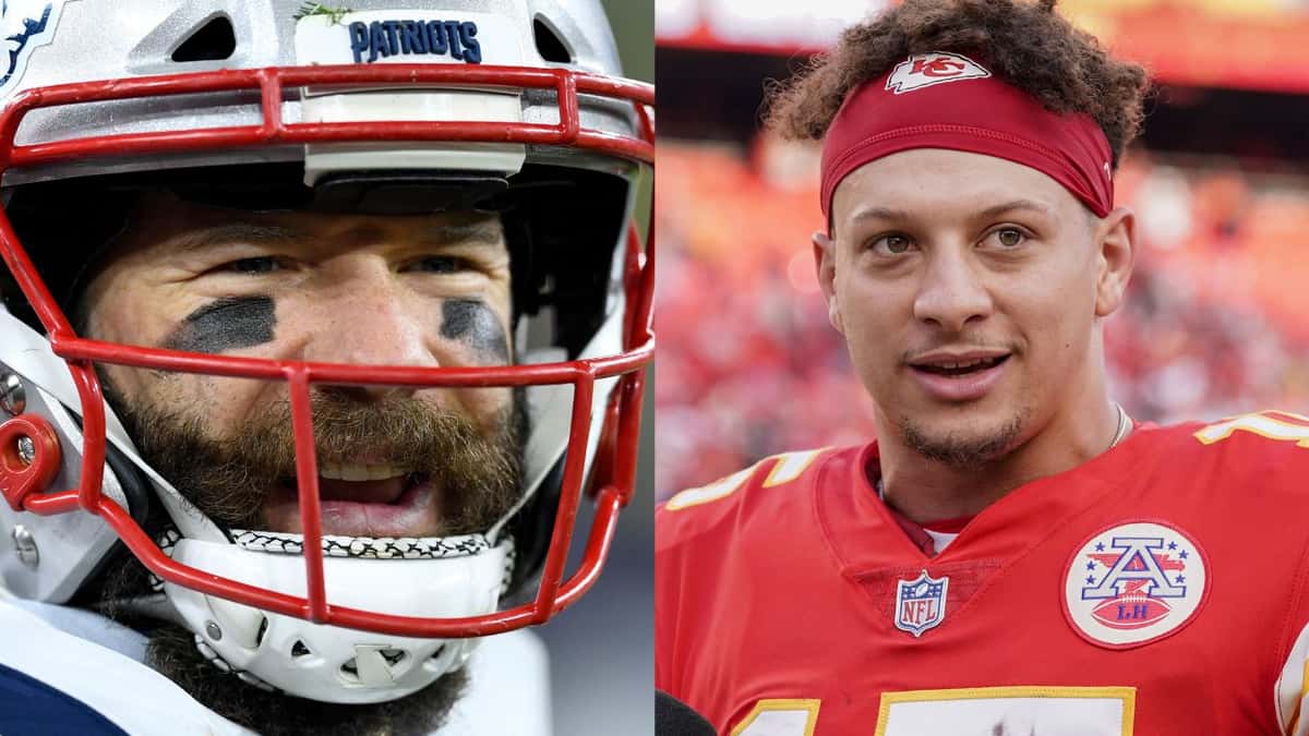 Julian Edelman Recalls Hanging Out With 'Nerdy' Patrick Mahomes at a ...