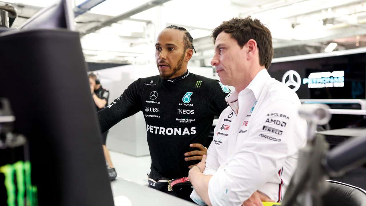 Lewis Hamilton’s Friend Gangs Up With Toto Wolff to Make Strong ...