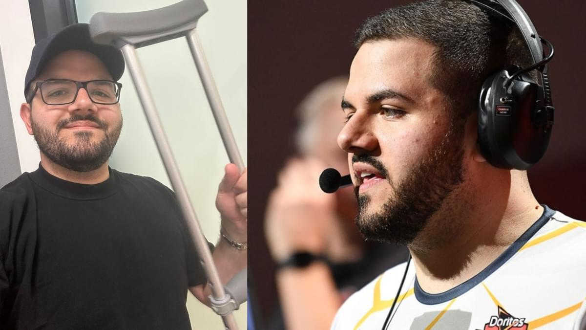 "I have officially broken my first bone" - Jack "CouRage" Dunlop has ...