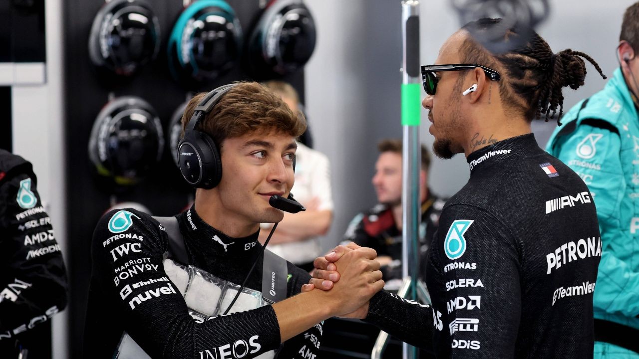 After Being Baptized By Lewis Hamilton Himself, George Russell Takes ...