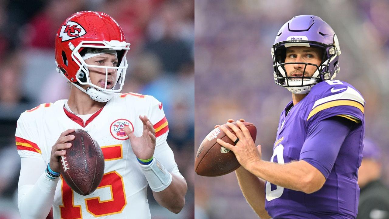 "Shirts vs Skins": Kirk Cousins & Patrick Mahomes Headline NFL's ...