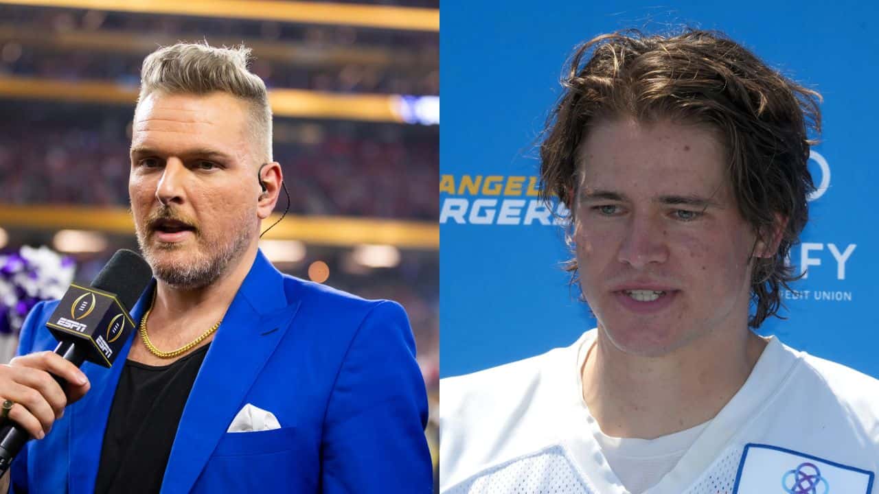 Pat McAfee Can't Stop Drooling Over $262,500,000 Contract Holder Justin ...