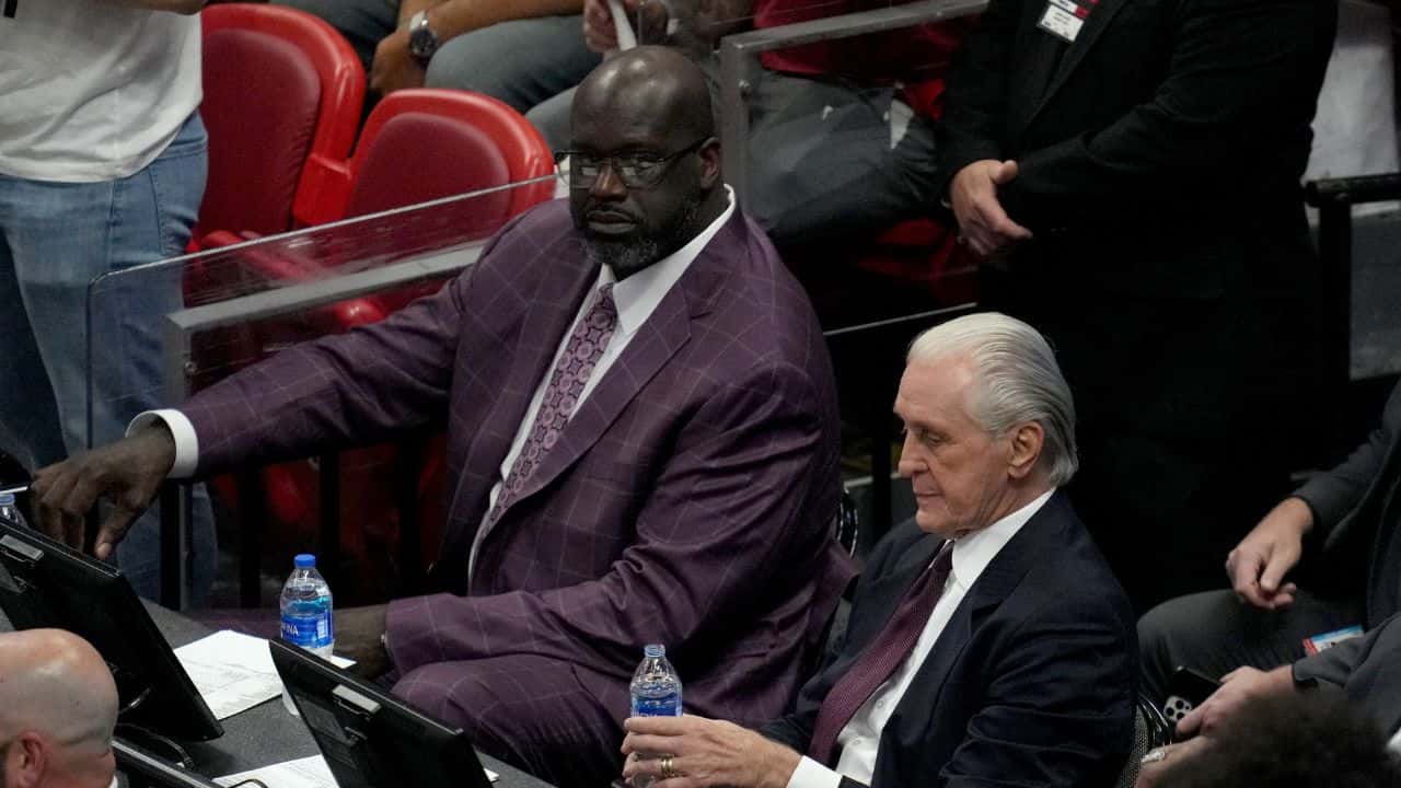 Having Called Out Pat Riley Over Jersey Retirement, Shaquille O'Neal ...