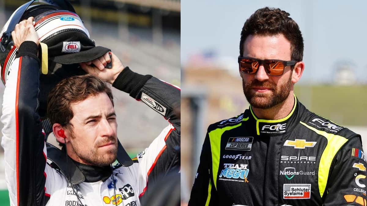 “I Was Upset About It”: Trouble Between Ryan Blaney & Corey LaJoie ...