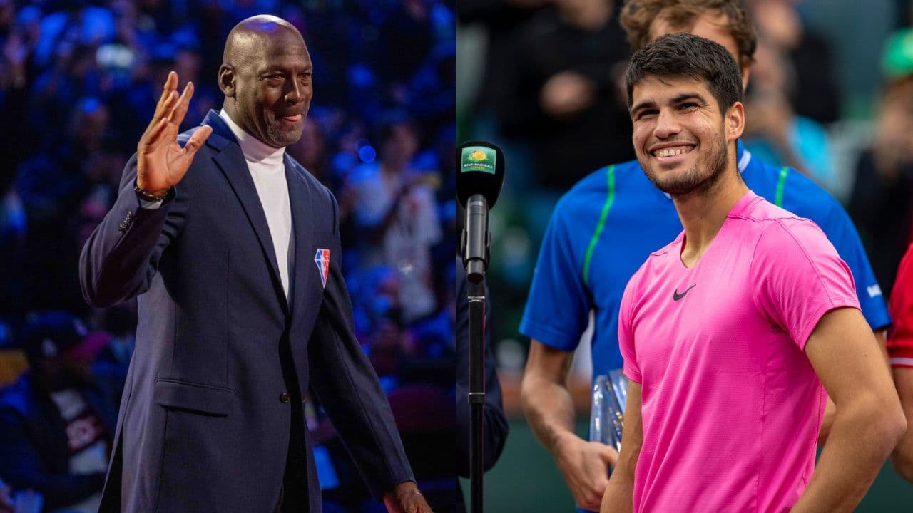 "Not Going to Talk About the GOAT": Carlos Alcaraz on Michael Jordan ...