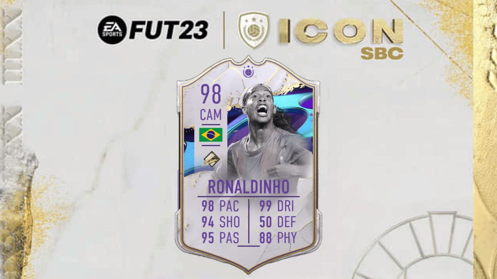 FIFA 23 Ronaldinho Cover Star Icon SBC: How to acquire this card in the ...