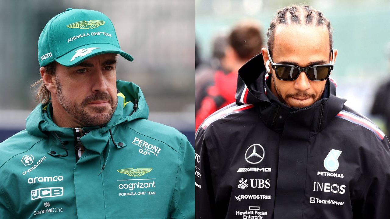 Fernando Alonso Gets the Cold Shoulder While Lewis Hamilton Takes All ...