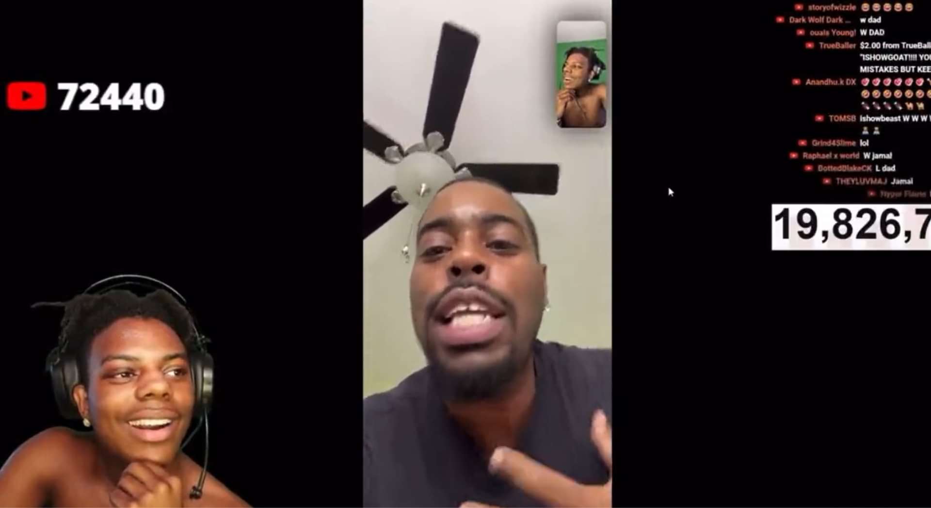 "They are clipping out the wrong part" - IShowSpeed confronts his dad ...