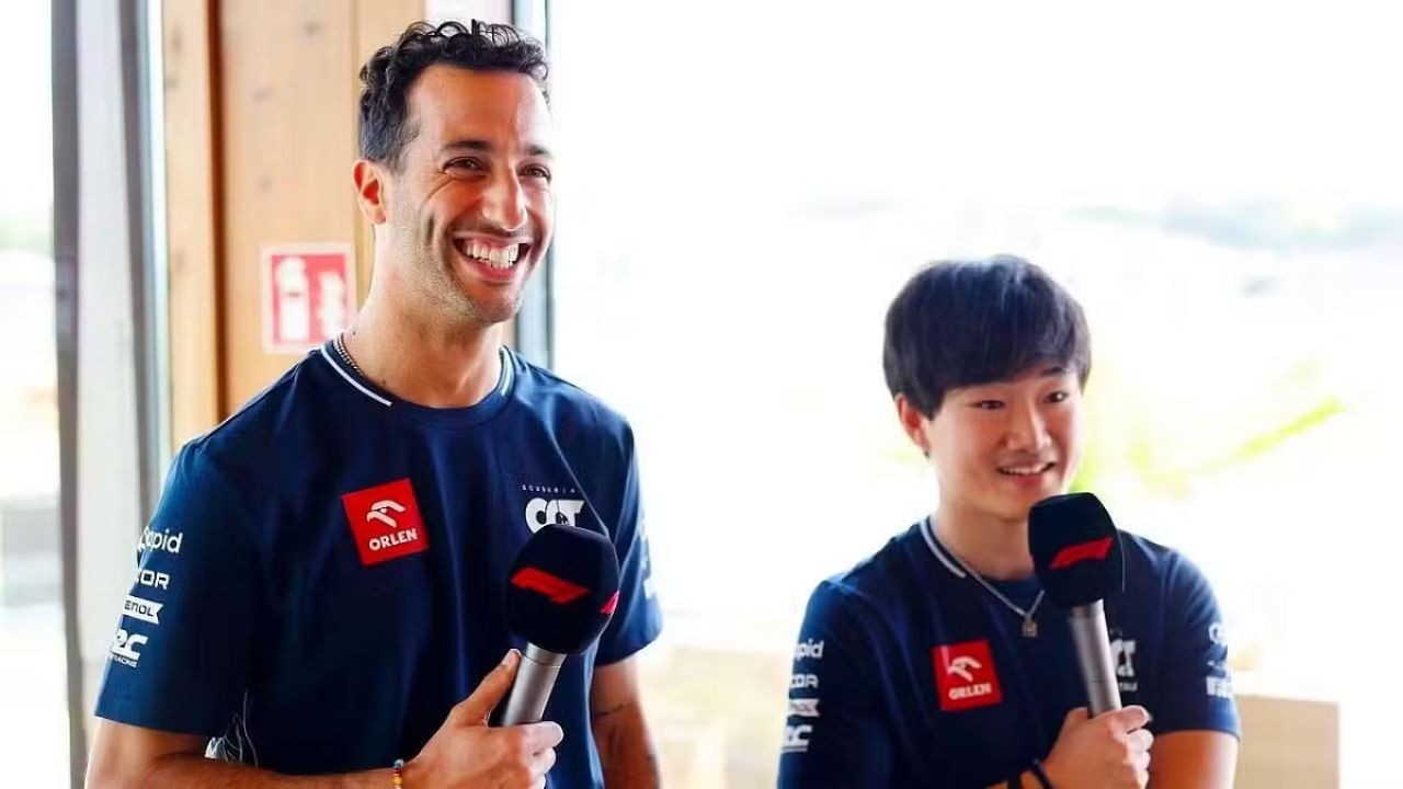 Daniel Ricciardo’s Former Confidante Almost Blinded Yuki Tsunoda Ahead ...