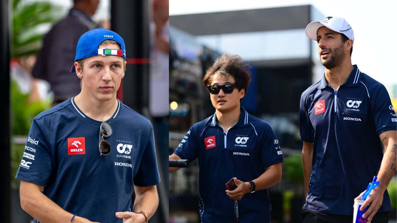 Yuki Tsunoda Faces Red Bull-Style Demotion Threat as Daniel Ricciardo and Liam Lawson Make ...