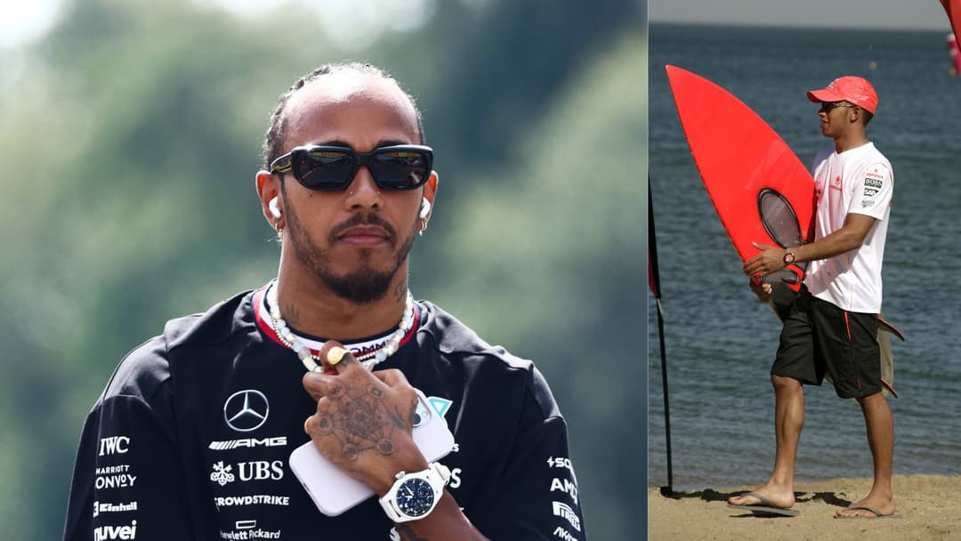 Adventure Lover Lewis Hamilton Recalls a Life Threatening Surfing ...