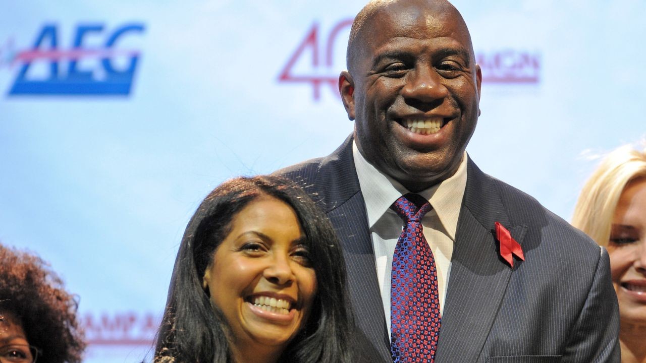 Still Reveling in Wife's Life-Changing Decision, Magic Johnson ...