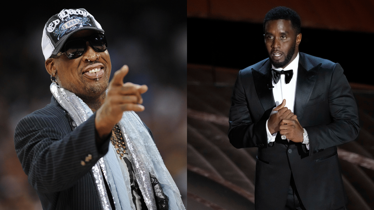 "Al Pacino and Meryl Streep": Dennis Rodman Drunkenly 'Pinching Diddy ...