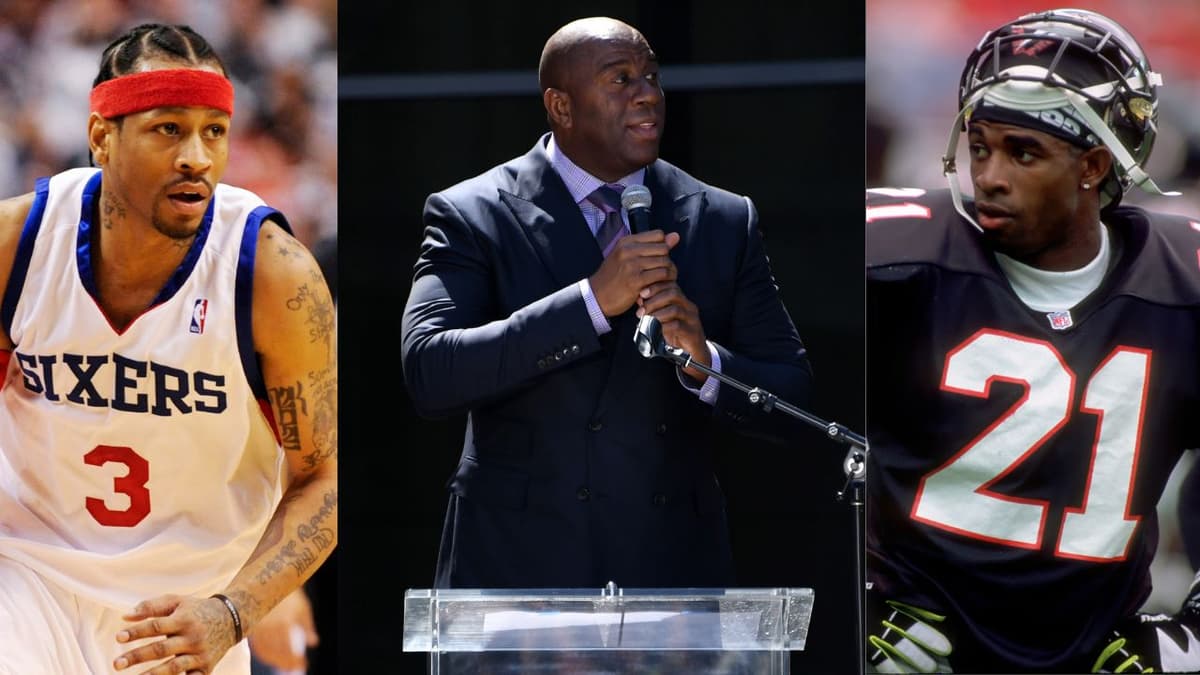 “Allen Iverson and Maybe Deion Sanders!”: Magic Johnson Explains Why ...