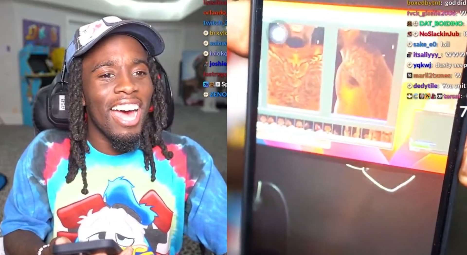 "I am actually scanned in the f**king game" - Kai Cenat announces that ...