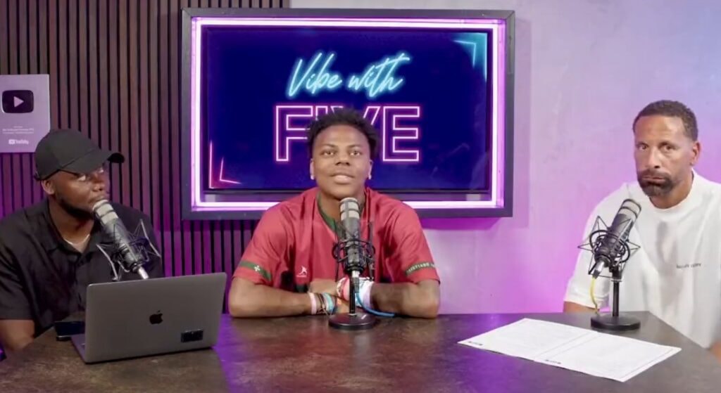 IShowSpeed Vibe with FIVE podcast Archives - The SportsRush