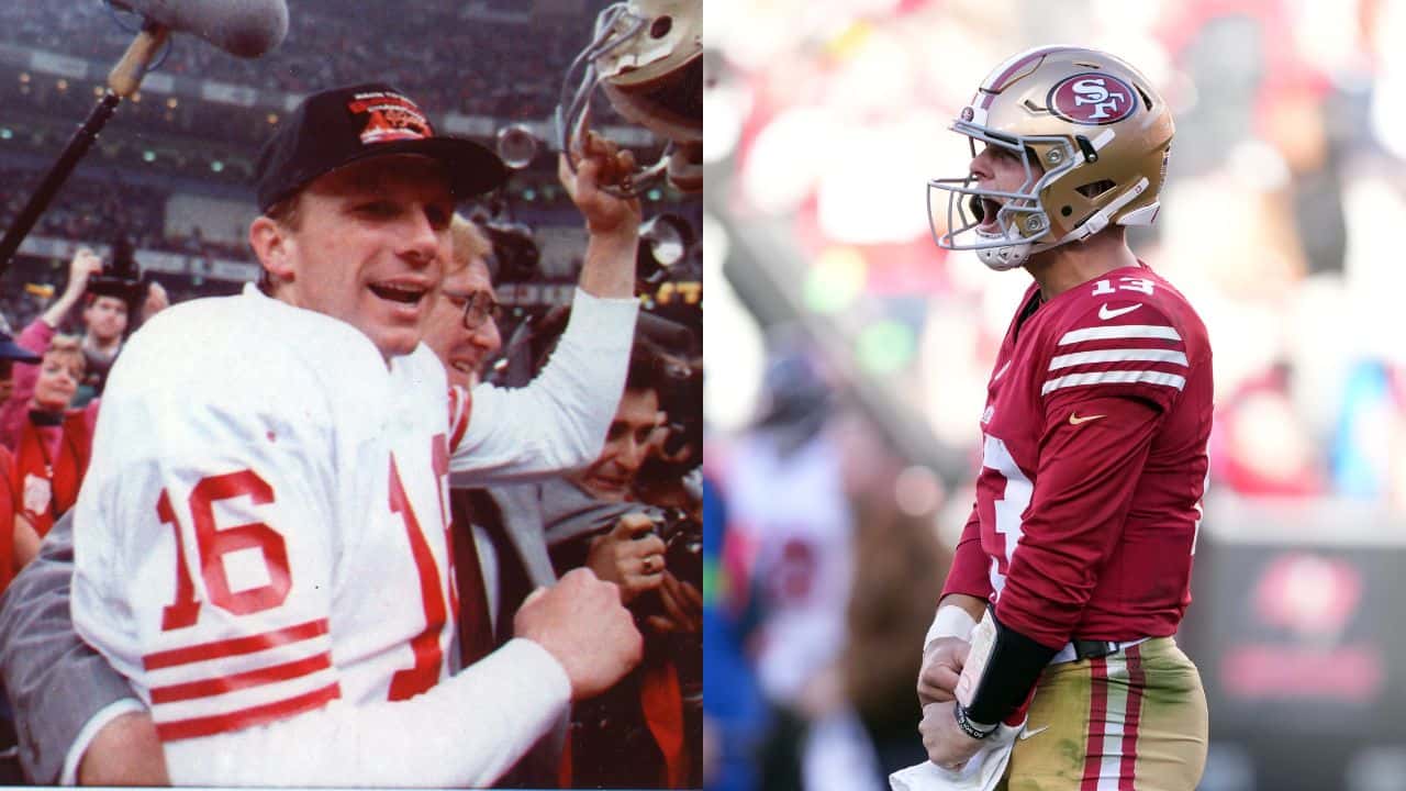 Jerry Rice Remembers Joe Montana After Watching Rockstar Brock Purdy's ...