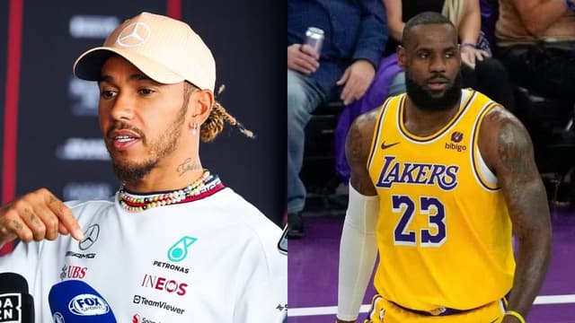 Jumping on Lebron James' Treasured Invite, Lewis Hamilton Instantly ...