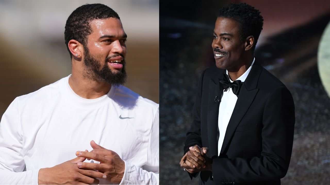 Chris Rock Makes Caleb Williams Crack Up After Mentioning Which NFL ...