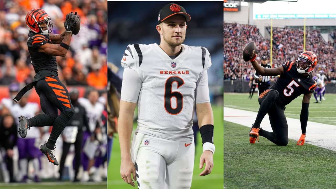 Jake Browning Proudly Calls Tee Higgins & Ja'Marr Chase Two Alphas ...