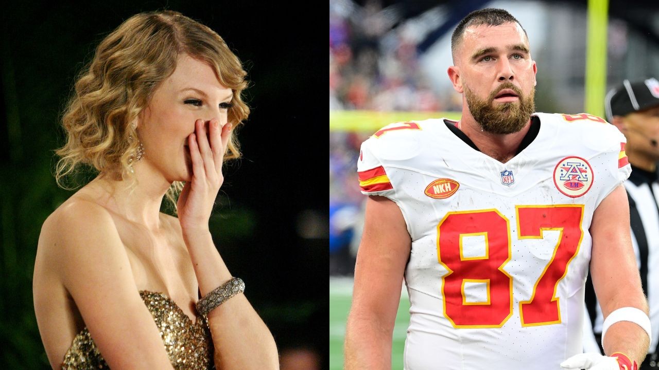 Swifties Feel Travis Kelce Took Inspiration From Taylor Swift in Recent Outfit Upon Arrival at ...