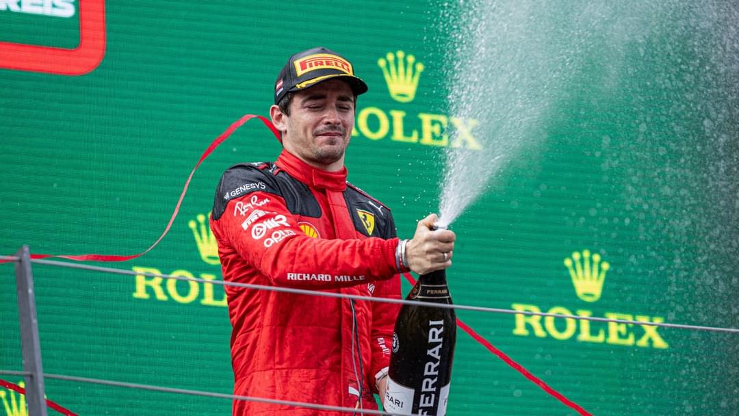 Why Do F1 Drivers Spray Champagne During Podium Celebrations and Who ...