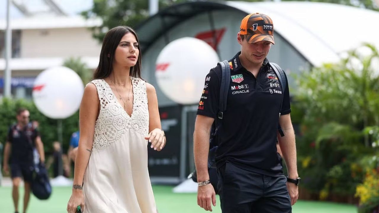 Video Captures Kelly Piquet Narrowly Escaping Marriage Blessings While Max Verstappen Looks On ...