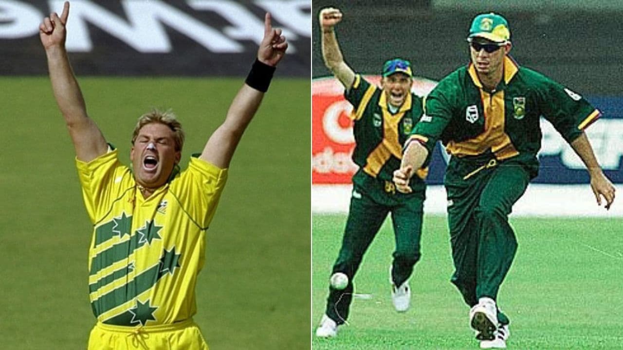 How A Prophetic Shane Warne Predicted Herschelle Gibbs Dropped Catch ...