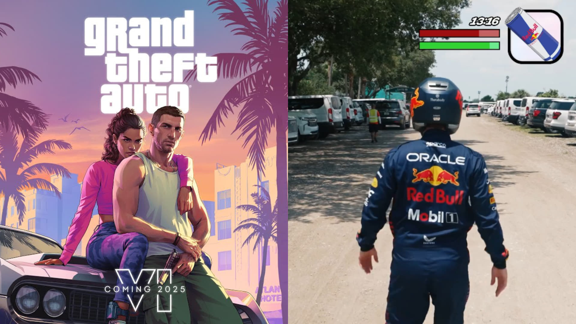 Red Bull F1 Celebrates the GTA 6 Trailer Drop With a Skit From Miami GP ...