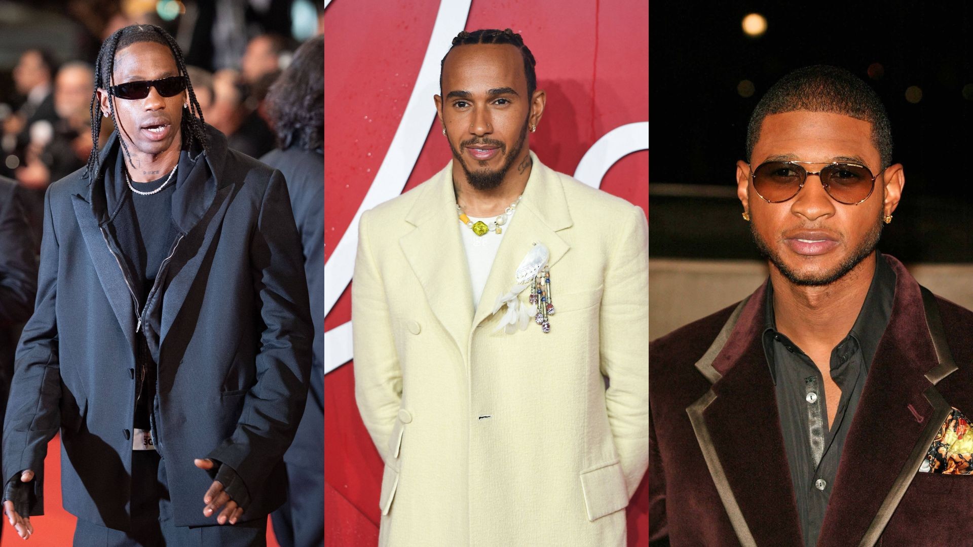 Offset, A$AP Rocky, Usher - Lewis Hamilton Finds Himself With This ...