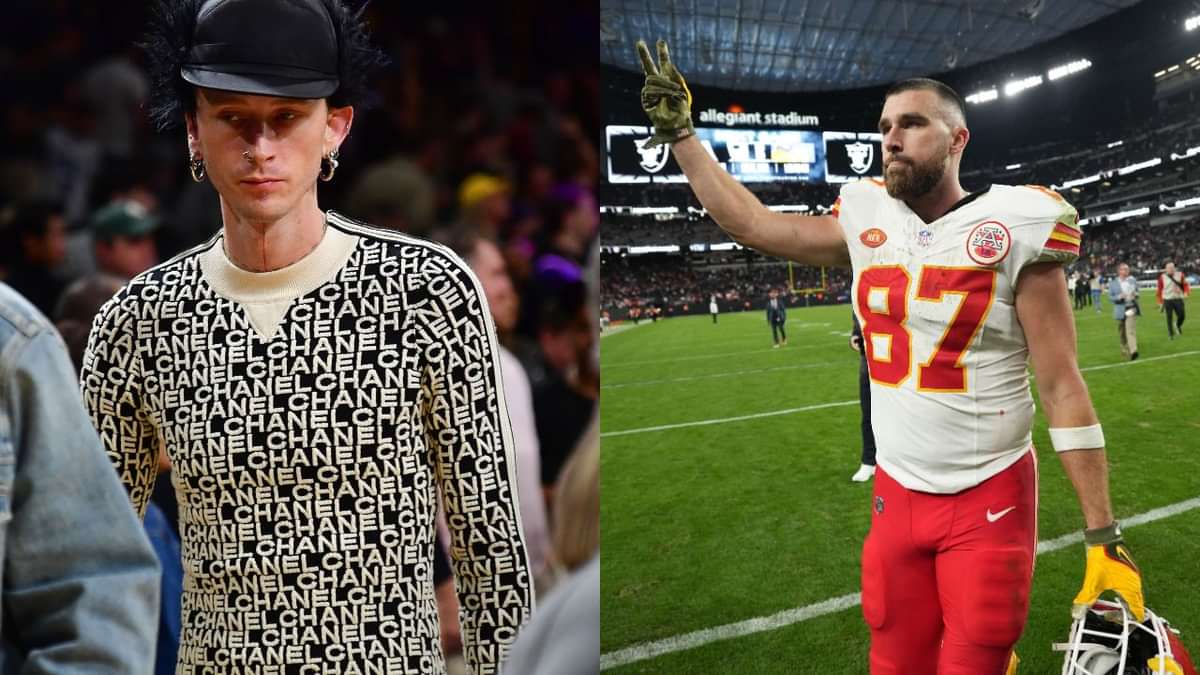 Machine Gun Kelly Offers to Spend $1.5 Million in Exchange For Travis Kelce Joining the ...