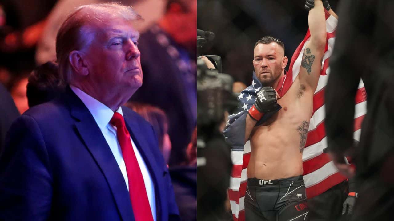 “The US Needs This One”: Colby Covington Promising Donald Trump a Title ...