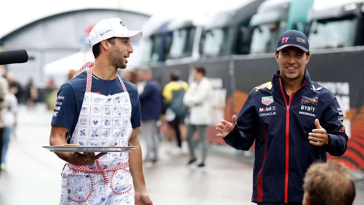 Sergio Perez Reveals He Wasn’t Worried About Daniel Ricciardo Threat Amidst His Poor Performance ...