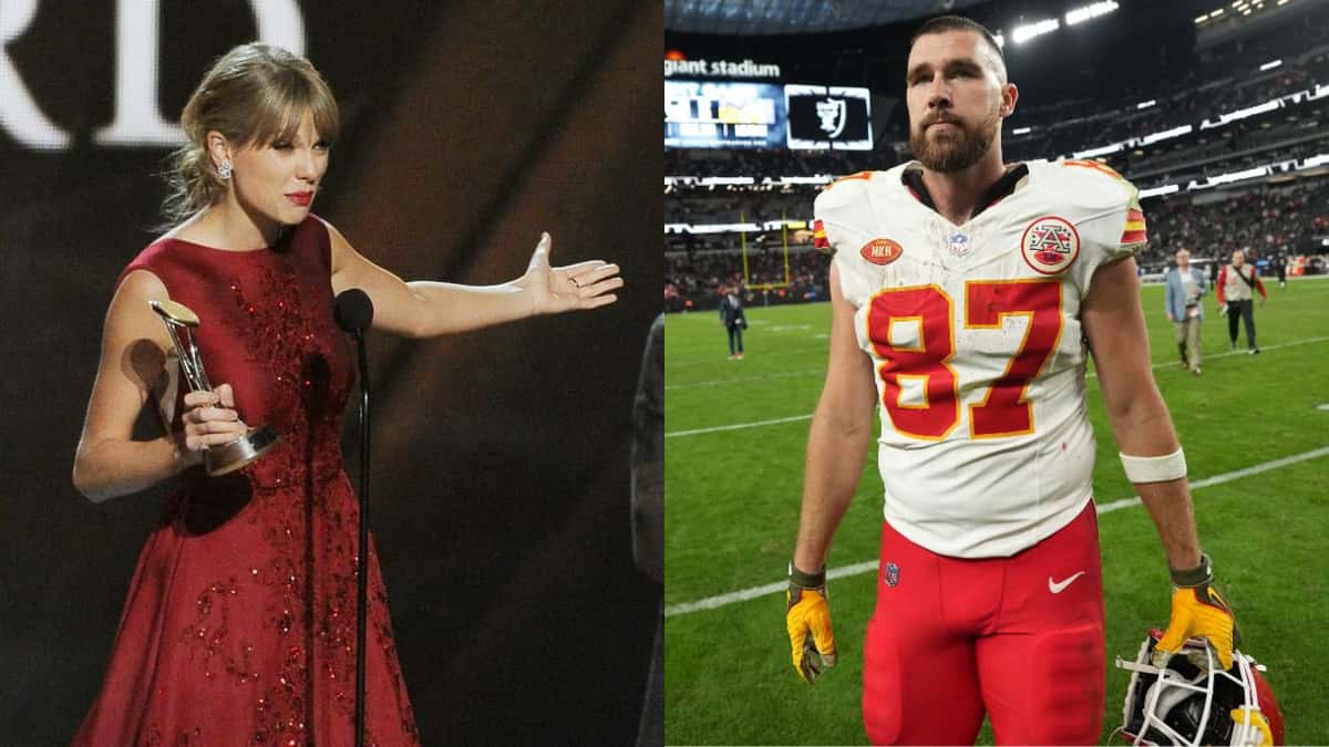 Taylor Swift’s Beau Travis Kelce Signed Special ‘Swelce’ Jersey Fetches ...