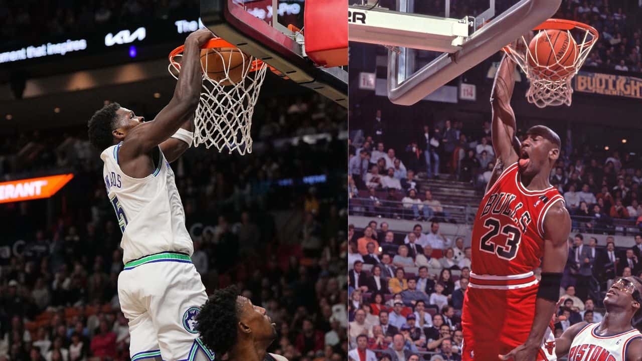"Anthony Edwards/Michael Jordan Thing Isn't Even A Joke": Timberwolves ...