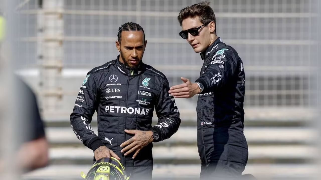 Data Suggests George Russell Is “Toughest Teammate” Lewis Hamilton Ever Faced at Mercedes - The ...