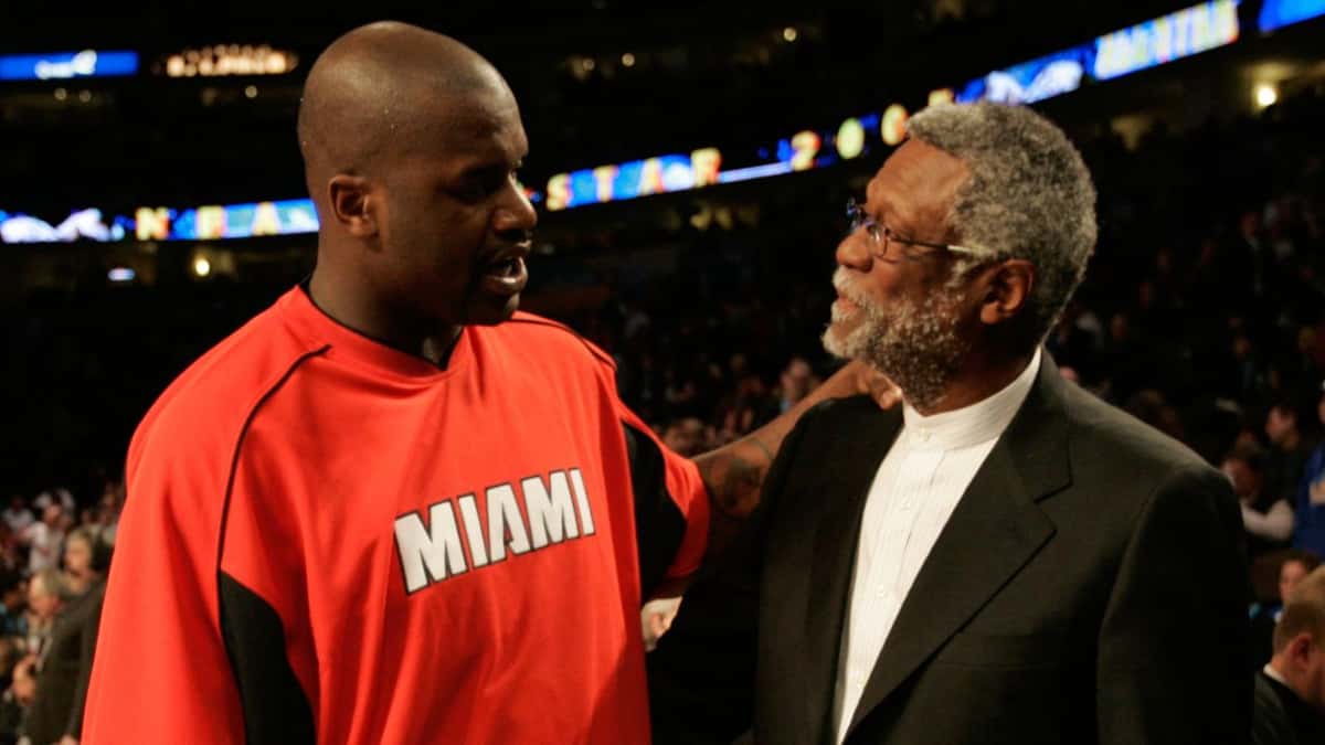 Pointing Out The 60Lb Difference Between Himself And Shaq, Bill Russell ...