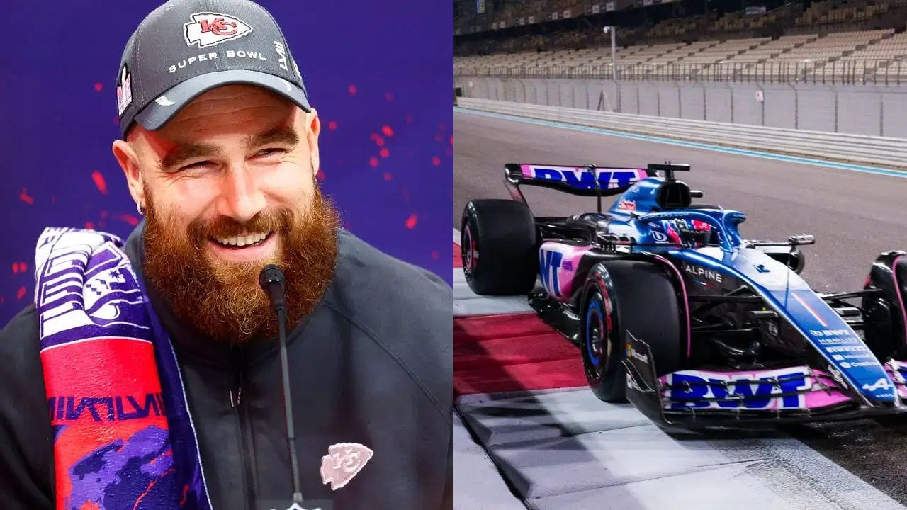 Details of the F1-Themed Cap Travis Kelce Cops on the Latest New ...