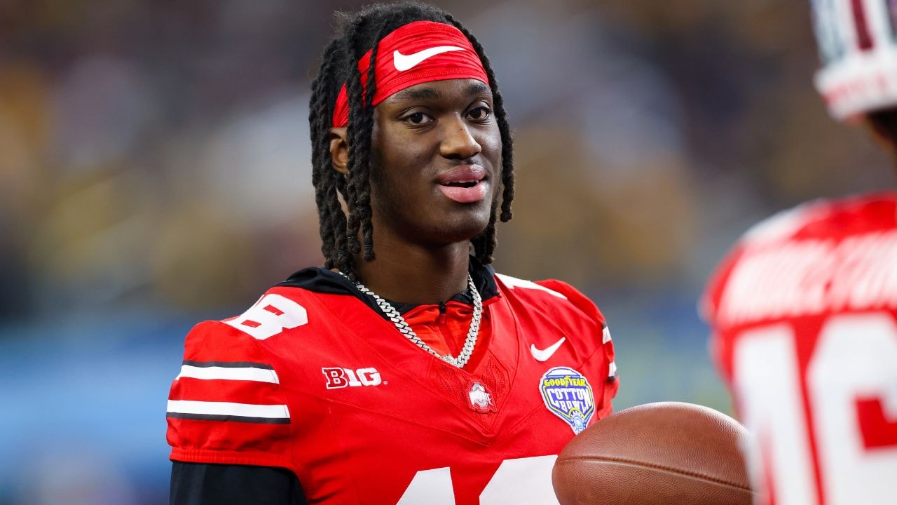 WATCH: Marvin Harrison Jr. Dodges Throwing His QB to the Wolves With ...