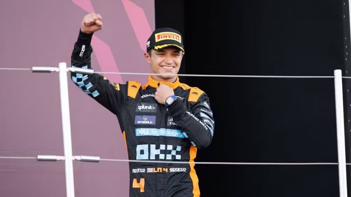 Lando Norris and Sister Flo Set to Twin in F1 and Showjumping With a ...