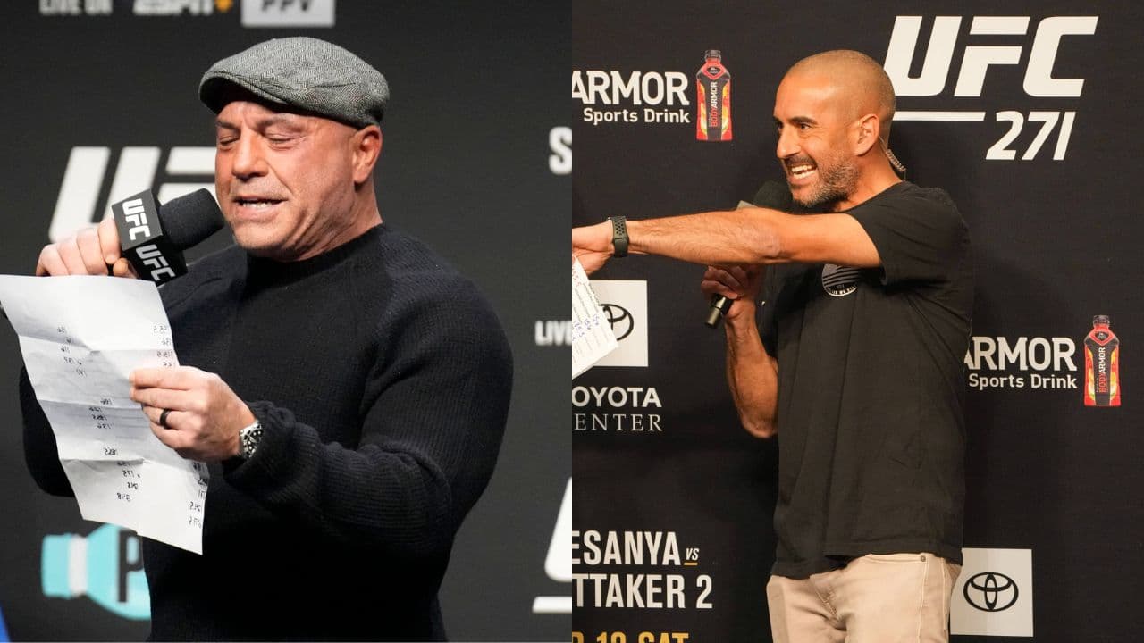 UFC 298 Commentary Team: Joe Rogan Back Behind the Mic with Jon Anik ...