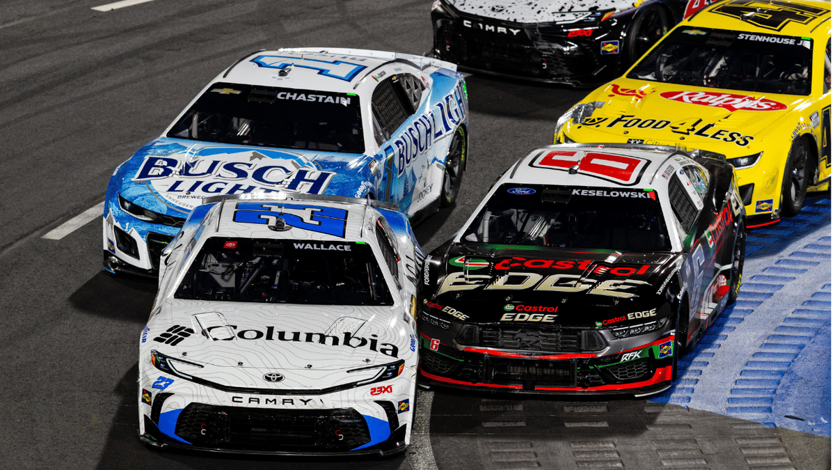 Why Do NASCAR Cars Have Fake Headlights? - The SportsRush