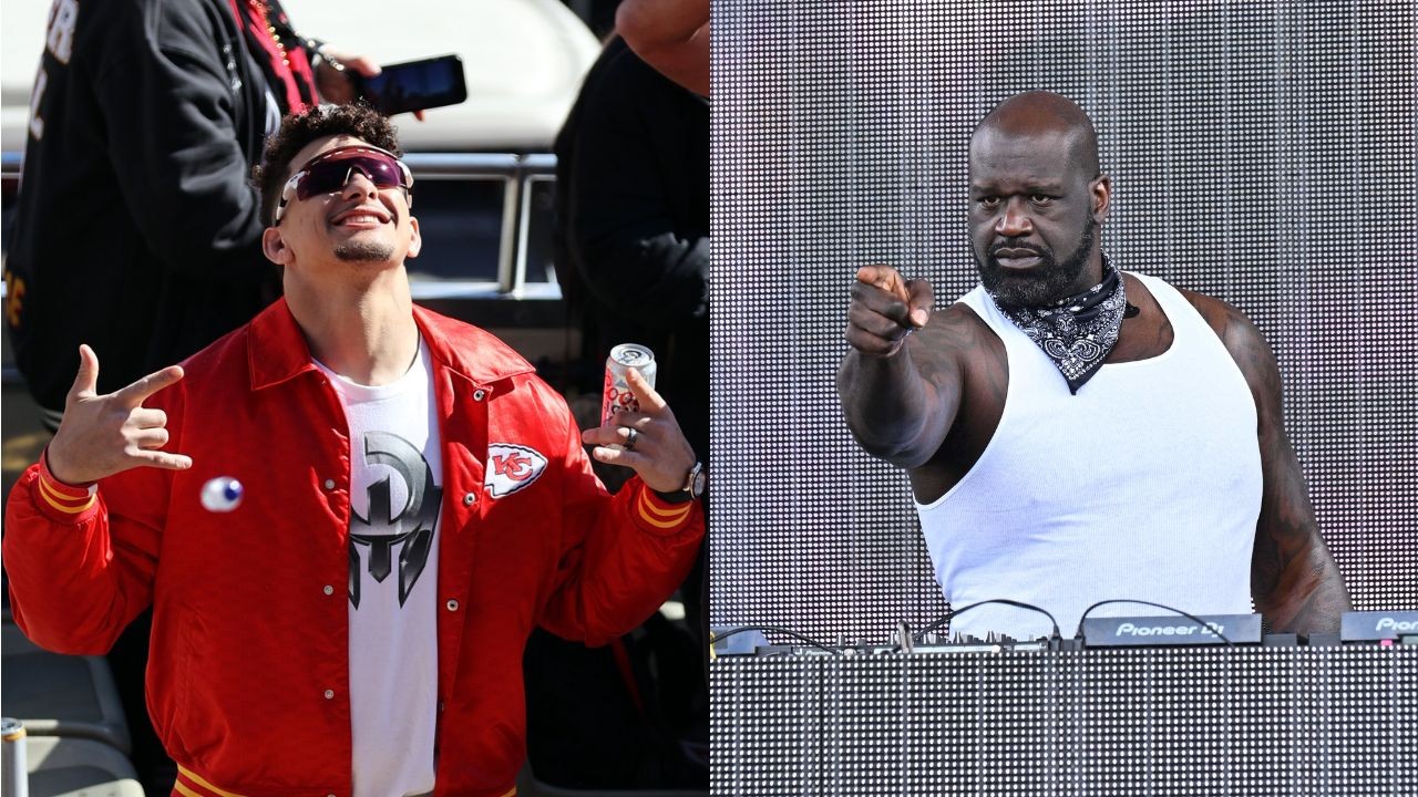 "Throwback to Patrick Mahomes Hoopin": Shaquille O'Neal Digs Up Rare ...