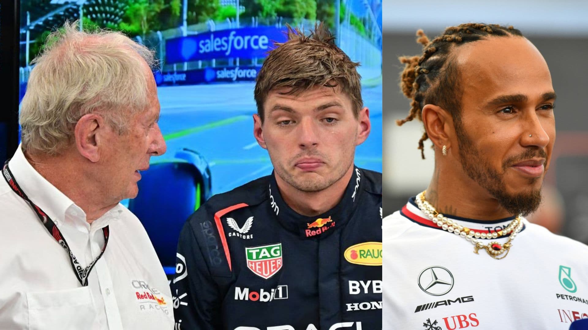 Max Verstappen Pleased With Lewis Hamilton Commotion While Red Bull ...